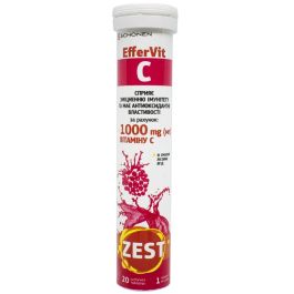 Витамины Zest EfferVit С таблетки №20 стоимость, отзывы, инструкция ...